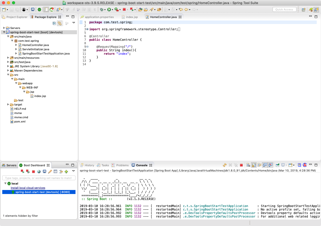 Spring boot 시작하기