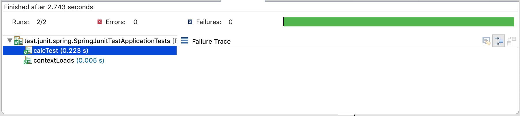 Spring JUnit 테스트
