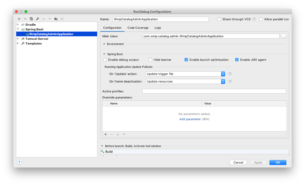 Intellij Spring devtools 적용 이슈