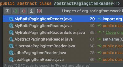 몰라도 되는 Spring - Spring batch chunk item reader